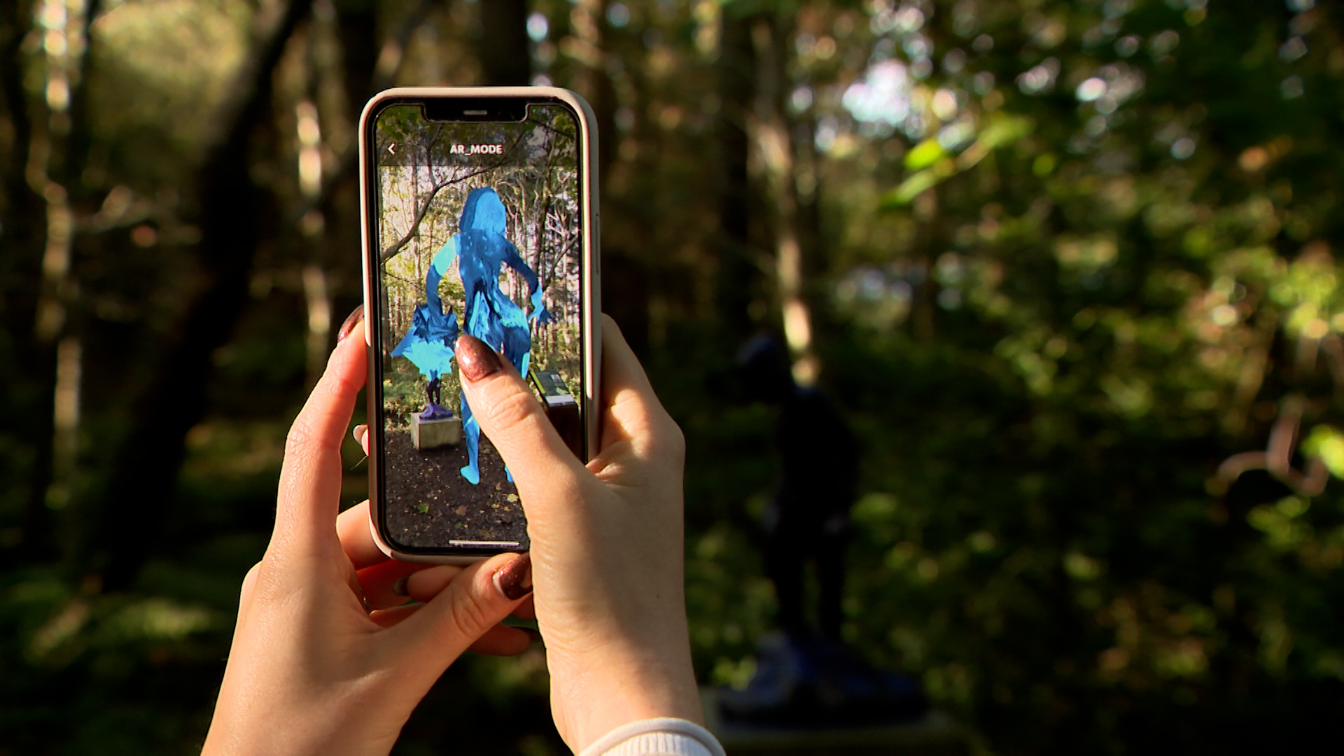 Hillsborough Augmented Reality forest walk 'first in Ireland' | UTV ...
