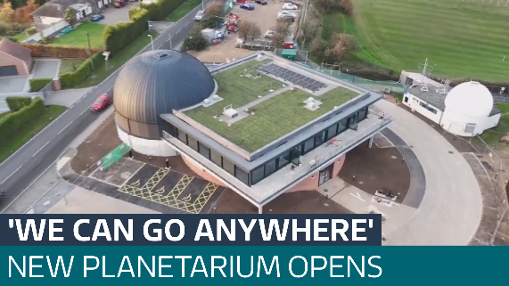 State-of-the-art planetarium opens for visitors in Nottinghamshire ...