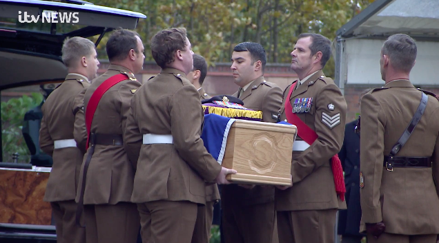 People gather to say farewell at funeral held for Hull veteran Ray Lord ...