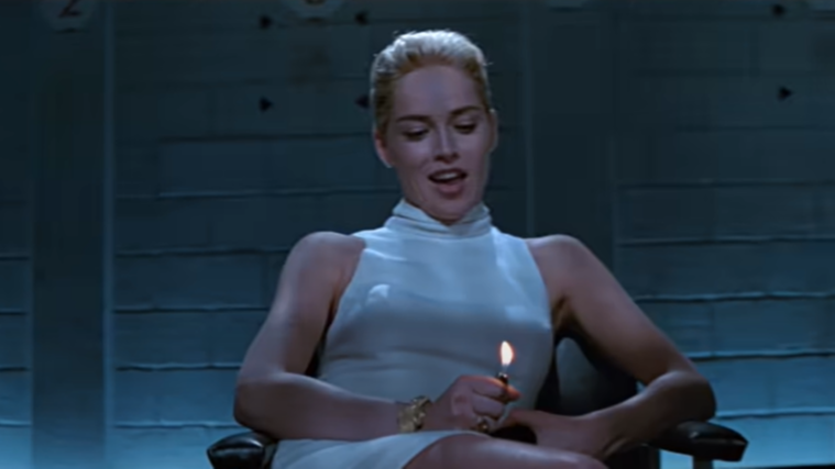 Sharon Stone Basic Instinct Leg Crossing