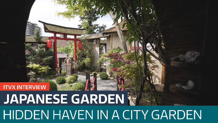 Inside the Japanese Garden hidden in a city home - Latest From ITV News