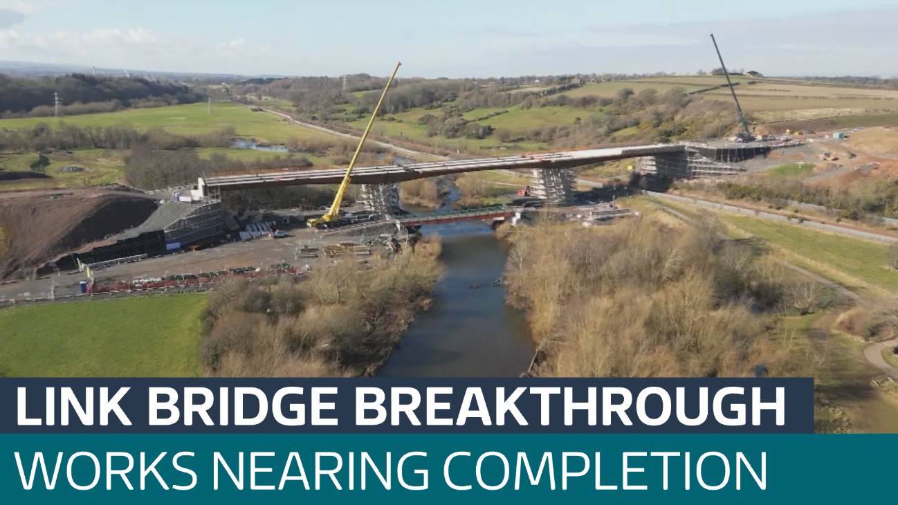 Cumbrian link bridge construction set to finish this year - Latest From ...