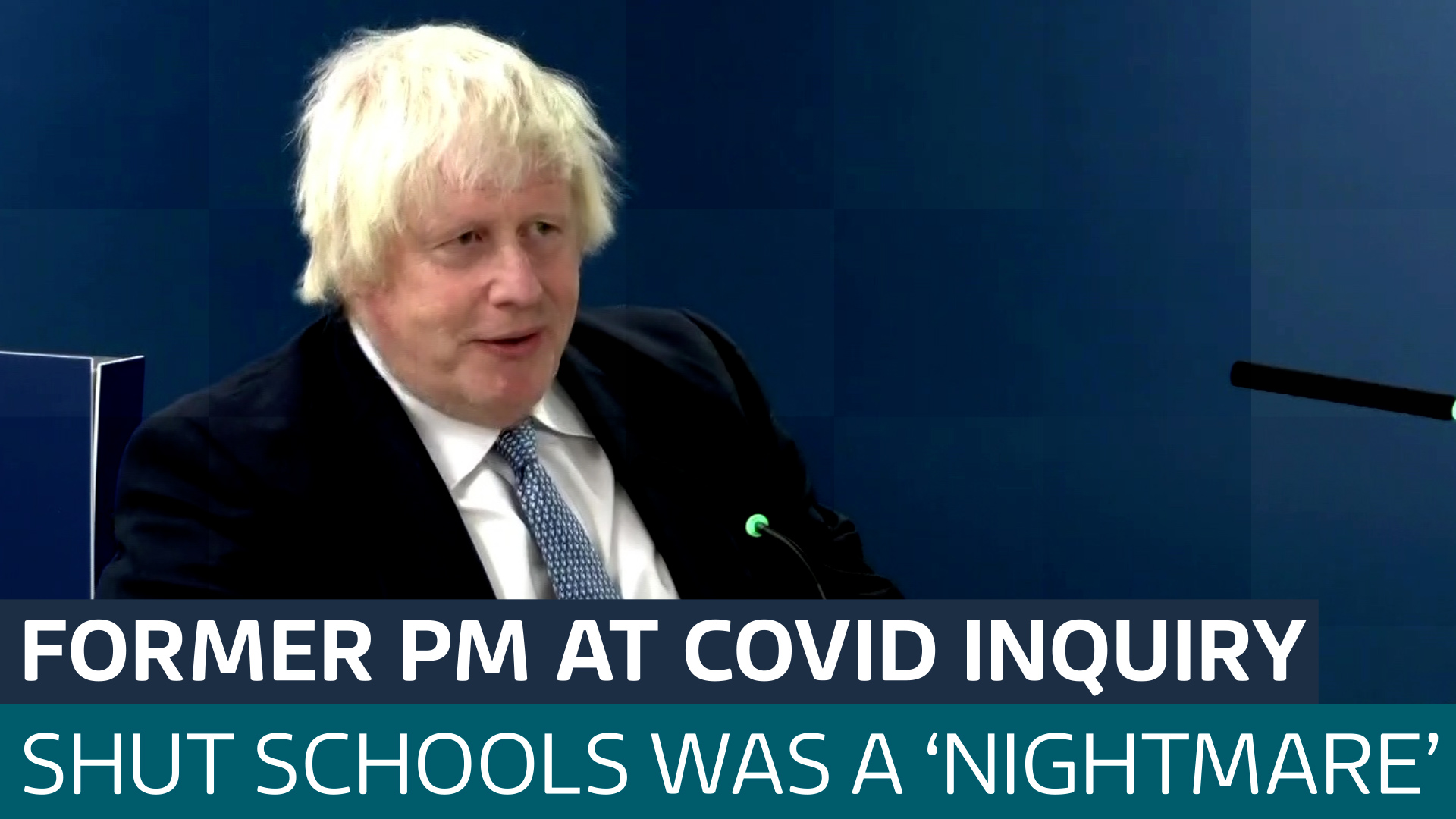 Boris Johnson tells Covid inquiry children paid 'huge price' during ...