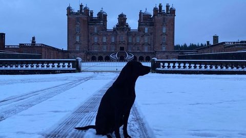 The first snow of winter sweeps in across Cumbria and the south of ...