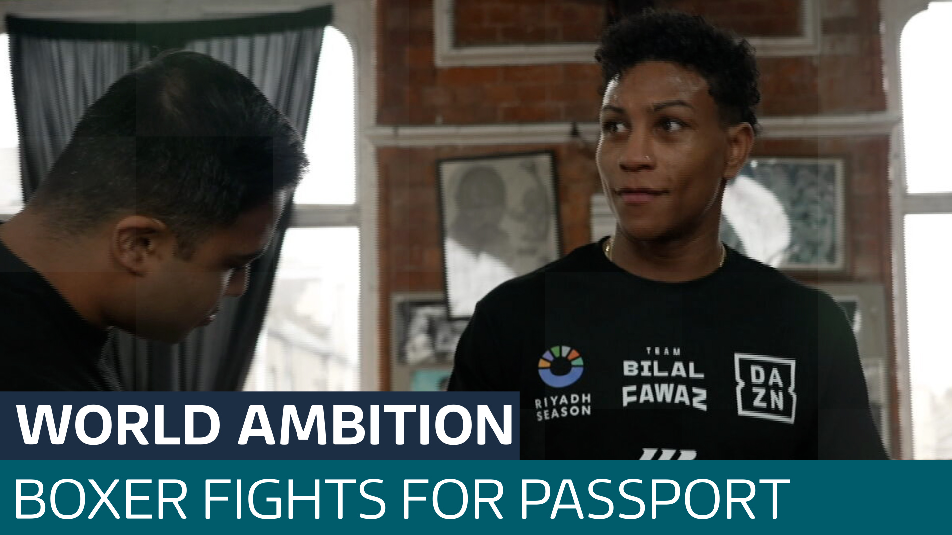 Boxer Bilal Fawaz fights for a passport to compete on the world stage ...