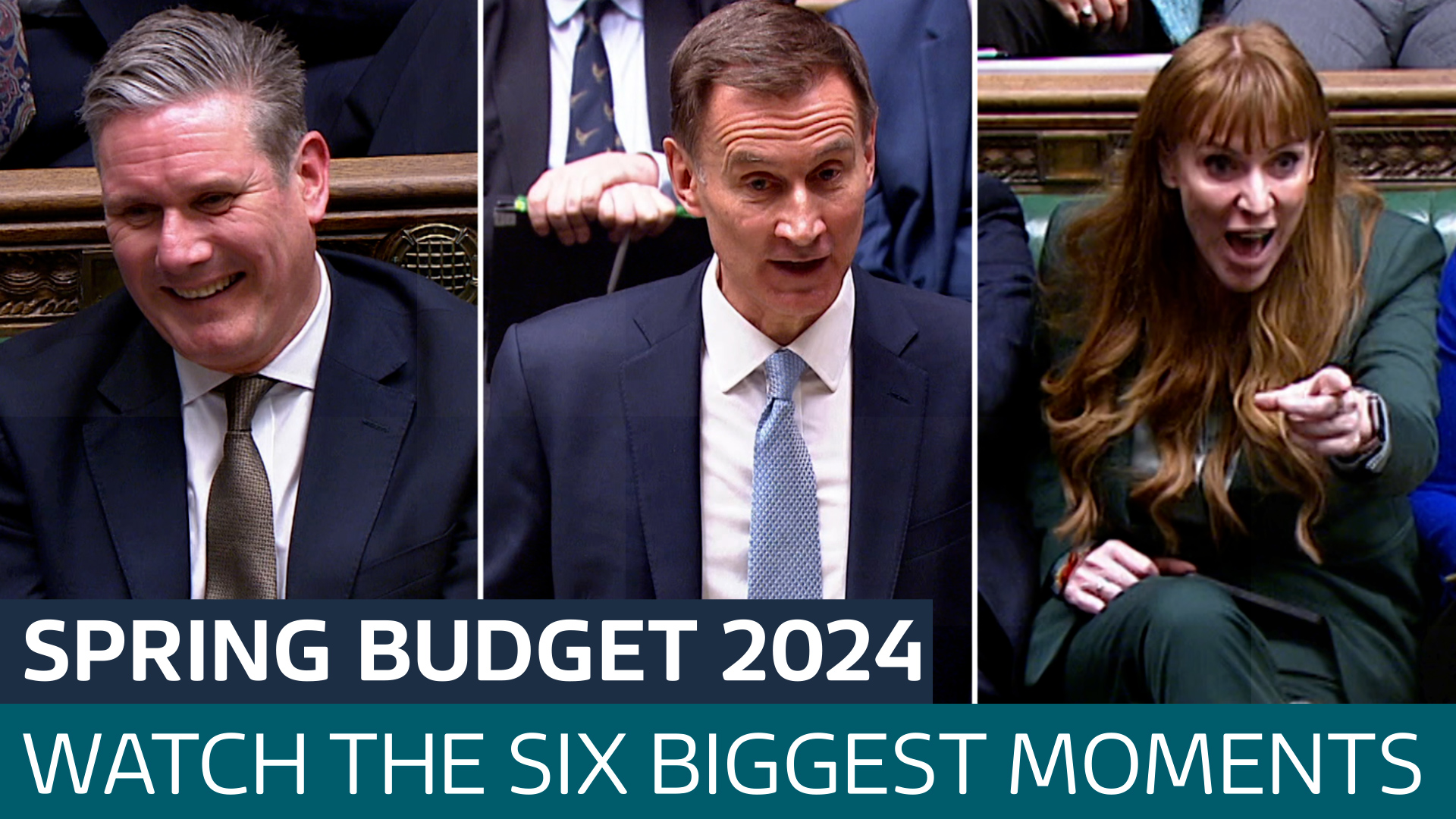 Watch six of the key moments from the Chancellor's Spring Budget ...
