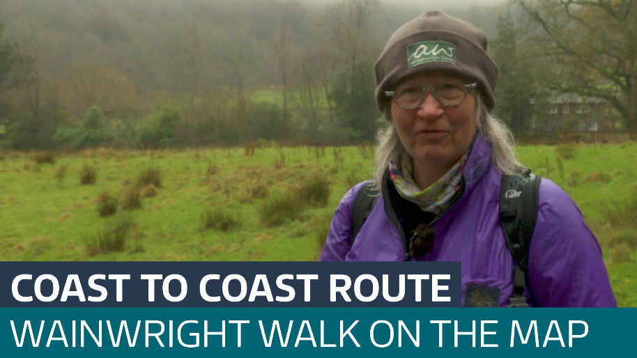 Wainwright's coast to coast route to be added to Ordnance Survey maps ...