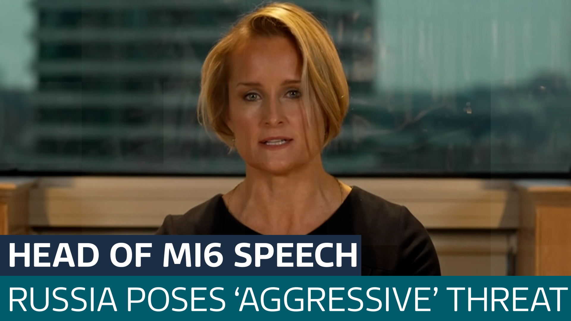 Head of MI6 says Russia poses an 'aggressive threat' in her first major ...