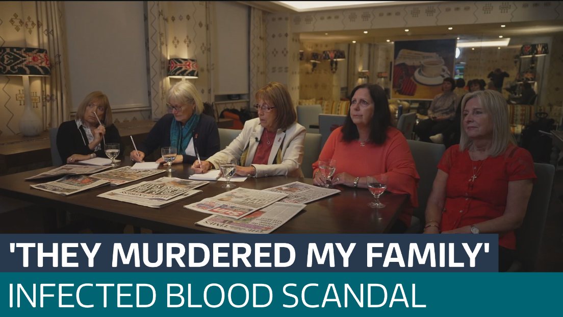 Survivors of the infected blood scandal react to compensation scheme ...