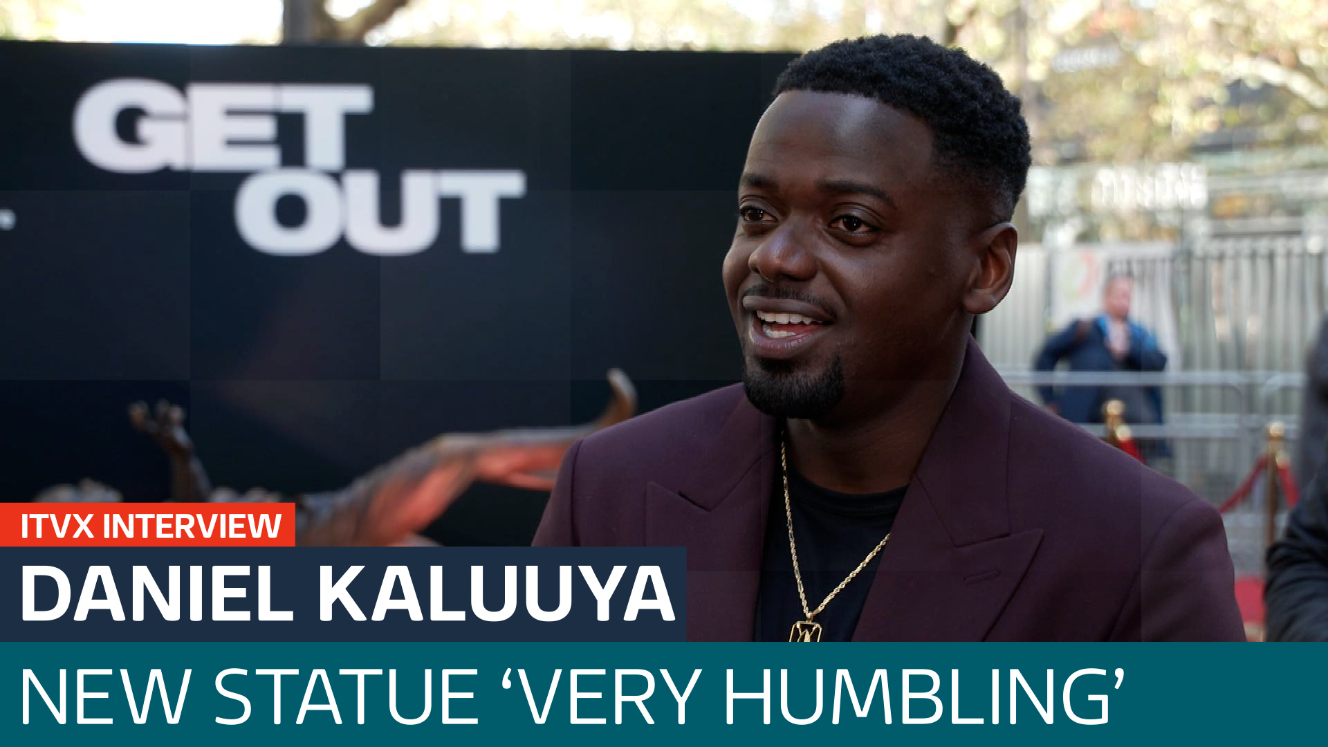 New statue of 'Get Out' actor Daniel Kaluuya joins lineup of iconic ...