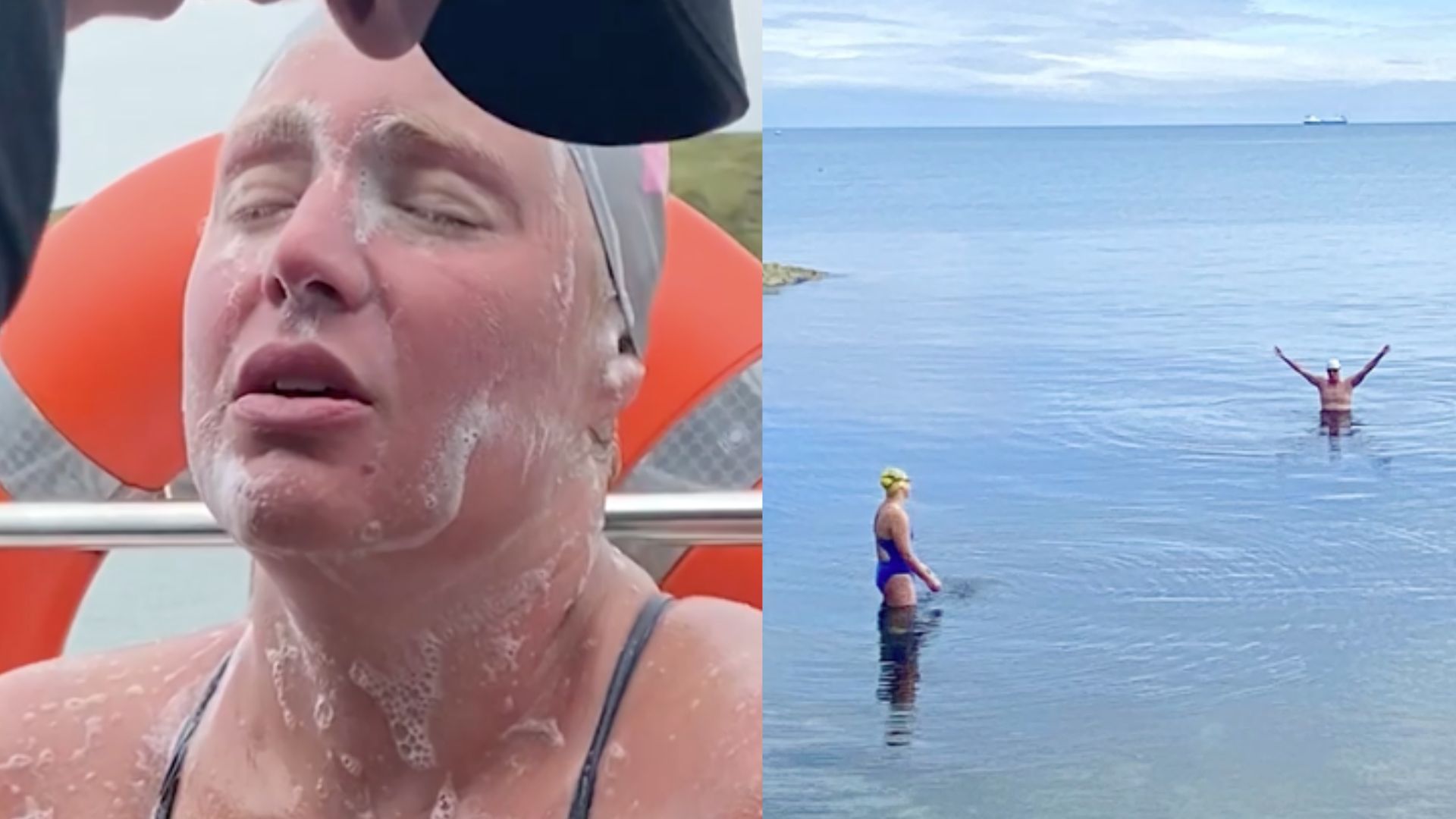 Swimmer battles jellyfish and freezing tides to set North Channel ...