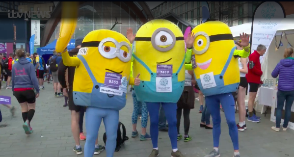 Minions, chickens and the Pram Man - all come out to play for the ...