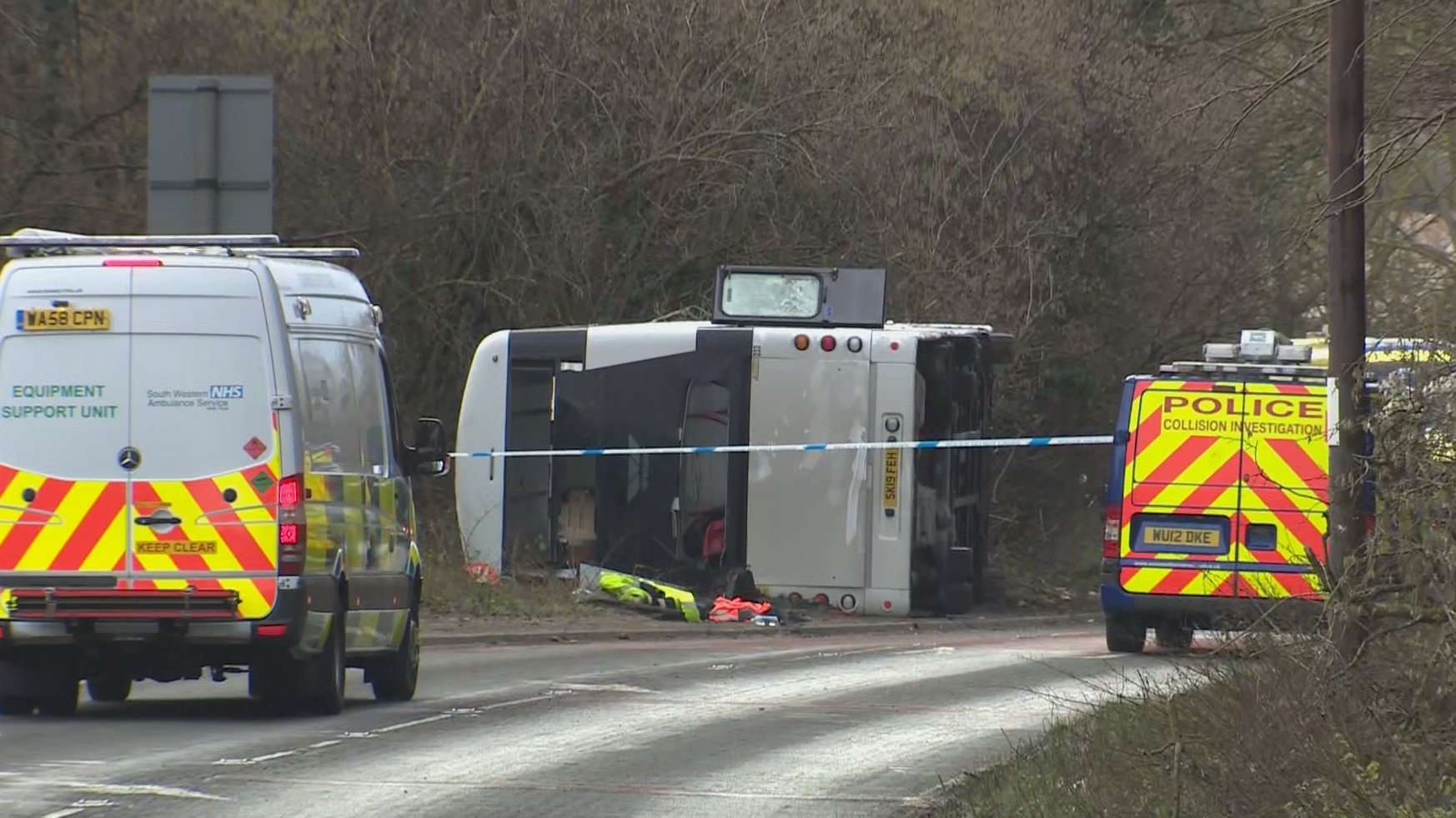 Bridgwater crash: Latest as double decker bus carrying Hinkley workers ...