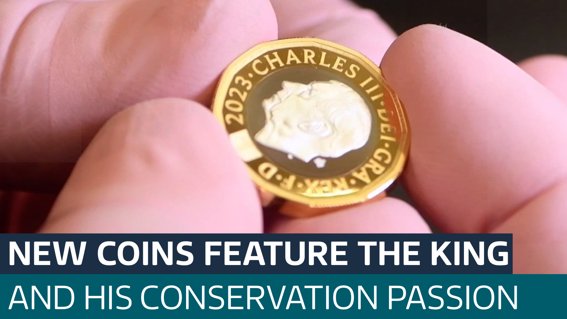 First look at new coins featuring King Charles III - Latest From ITV News