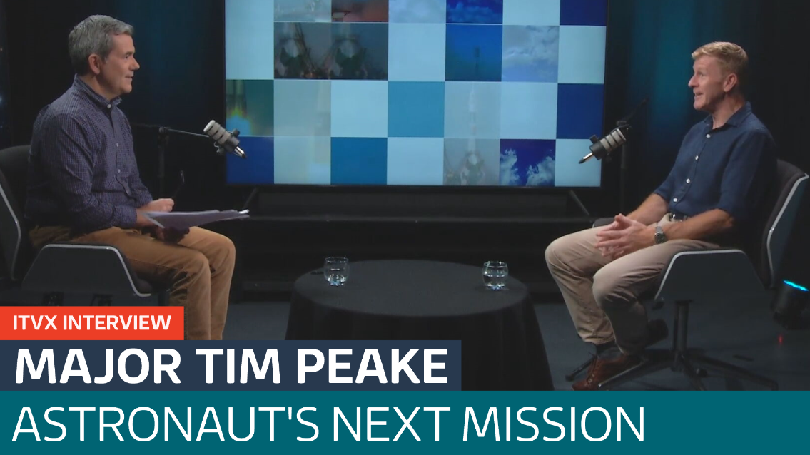 Tim Peake shares remarkable stories from space including the film he ...