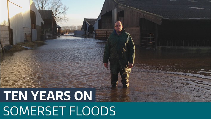 A decade on from floods on the Somerset Levels - Latest From ITV News