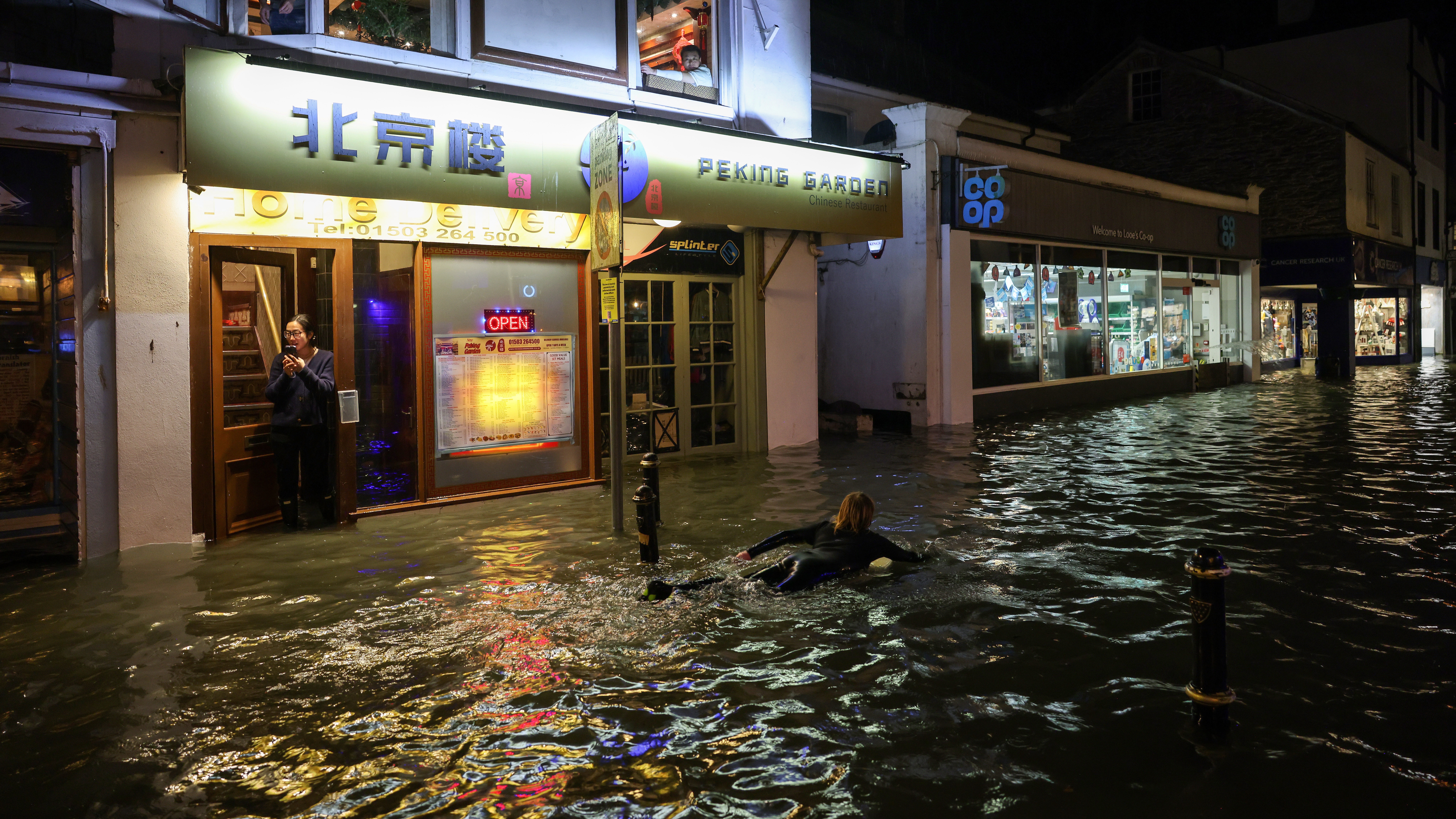 The flood warnings still in place as high tides and heavy rain spark ...