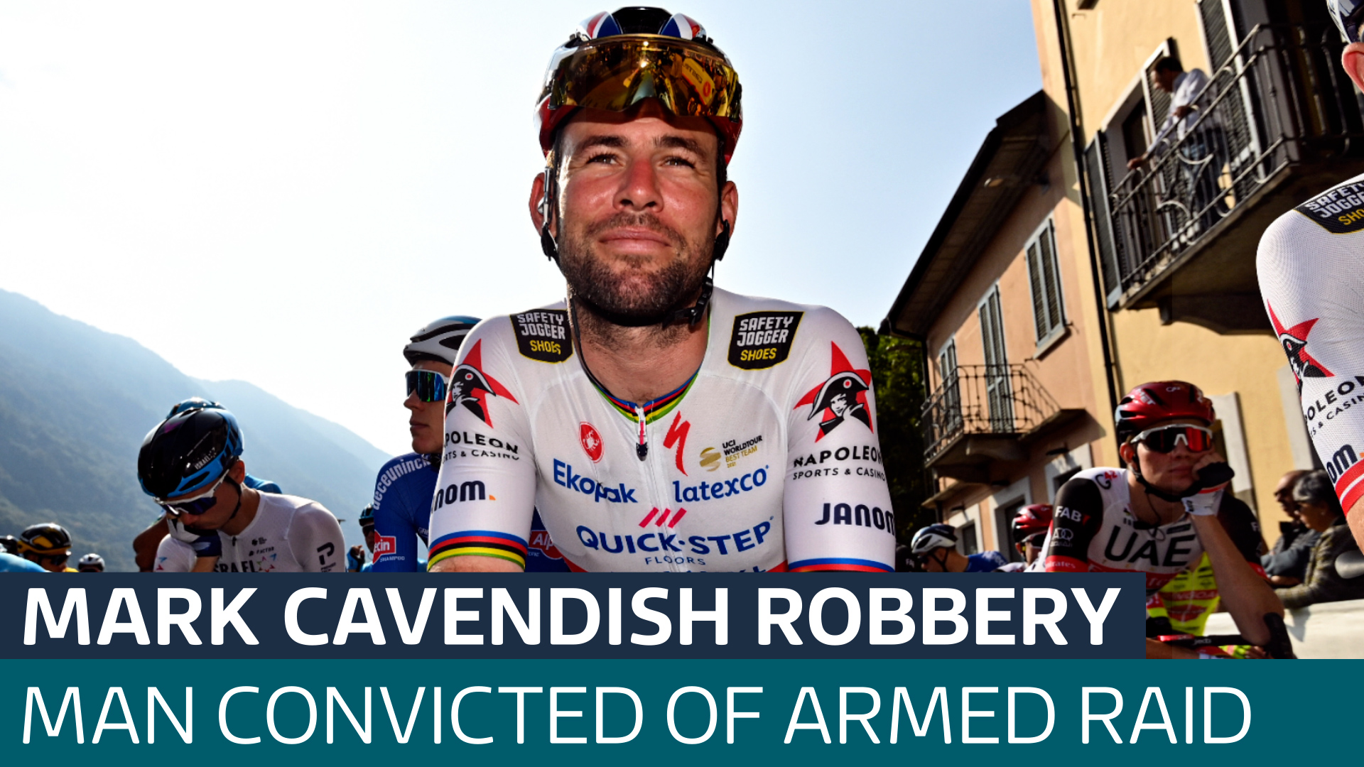 Robber convicted of £700,000 raid on cyclist Mark Cavendish and wife at ...