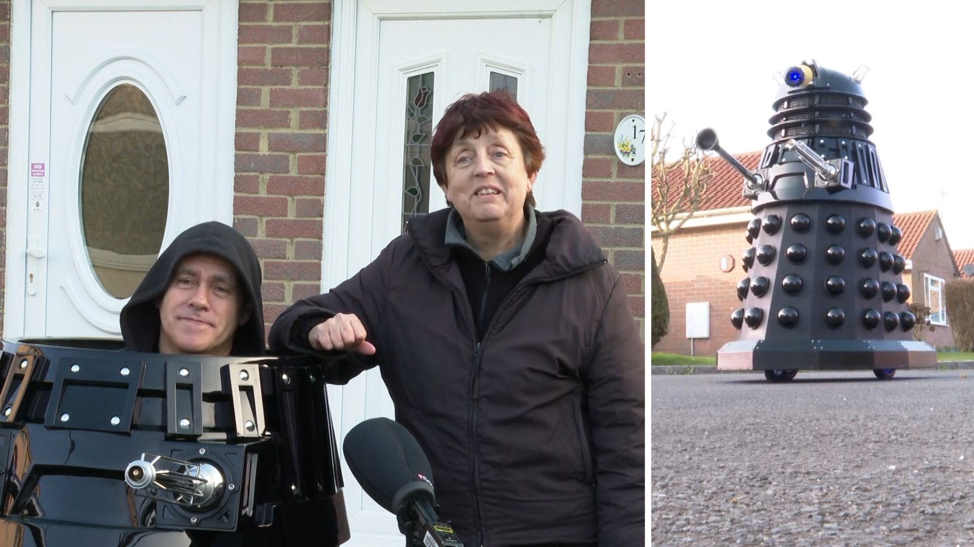 Meet the man who patrols his street as a 6ft Dalek | ITV News West Country