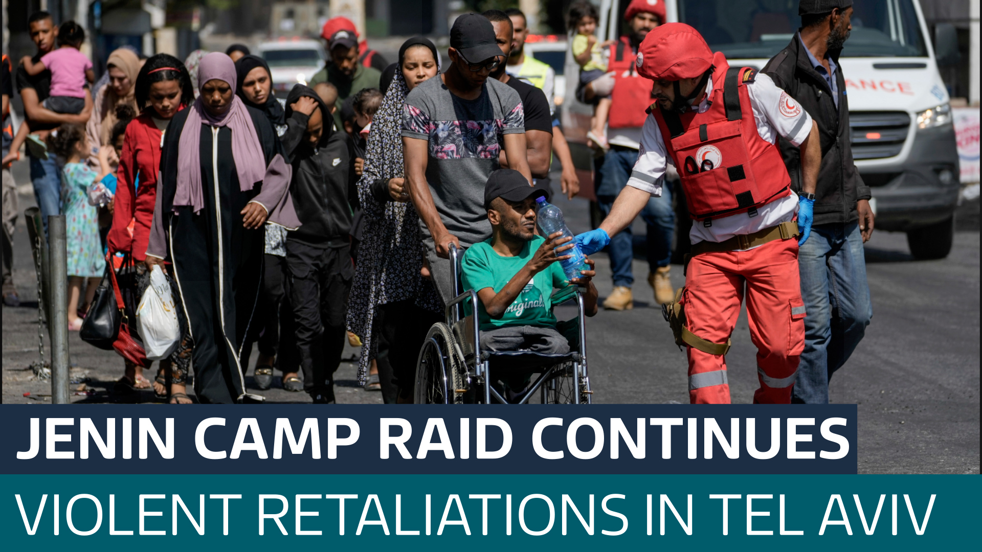 Several injured in Tel Aviv as Israeli raid of Jenin refugee camp ...