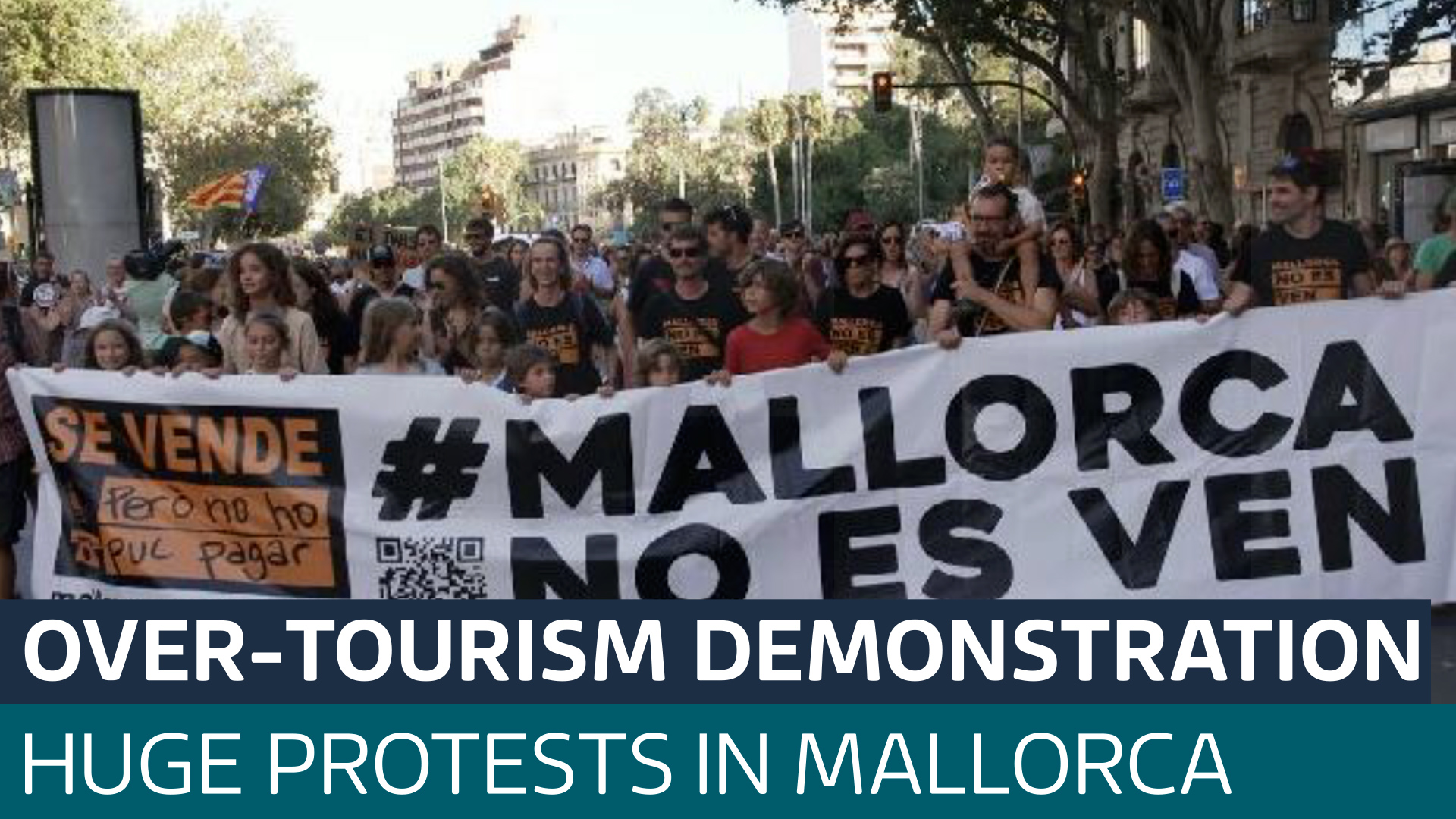 Thousands take to streets in Mallorca to protest against over-tourism ...