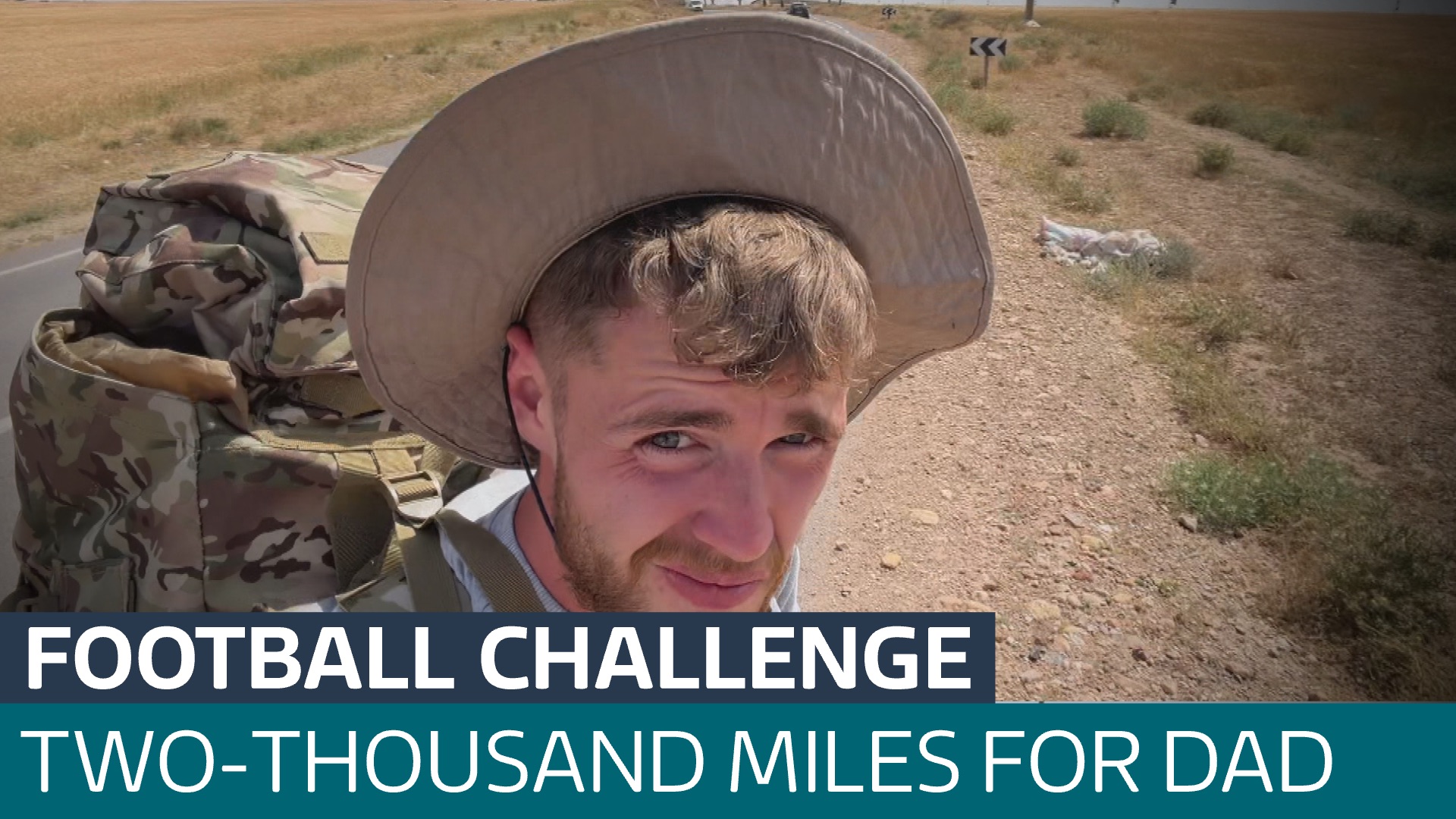 Football coach dribbling from Africa to Staffordshire in memory of ...