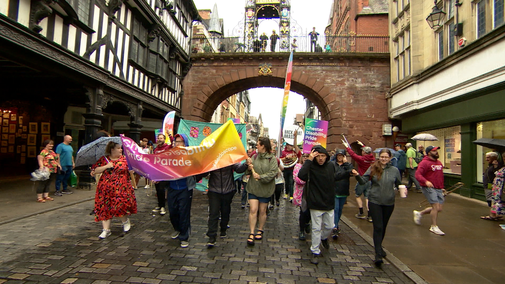 Hundreds take to the streets of Chester for city's disability pride ...