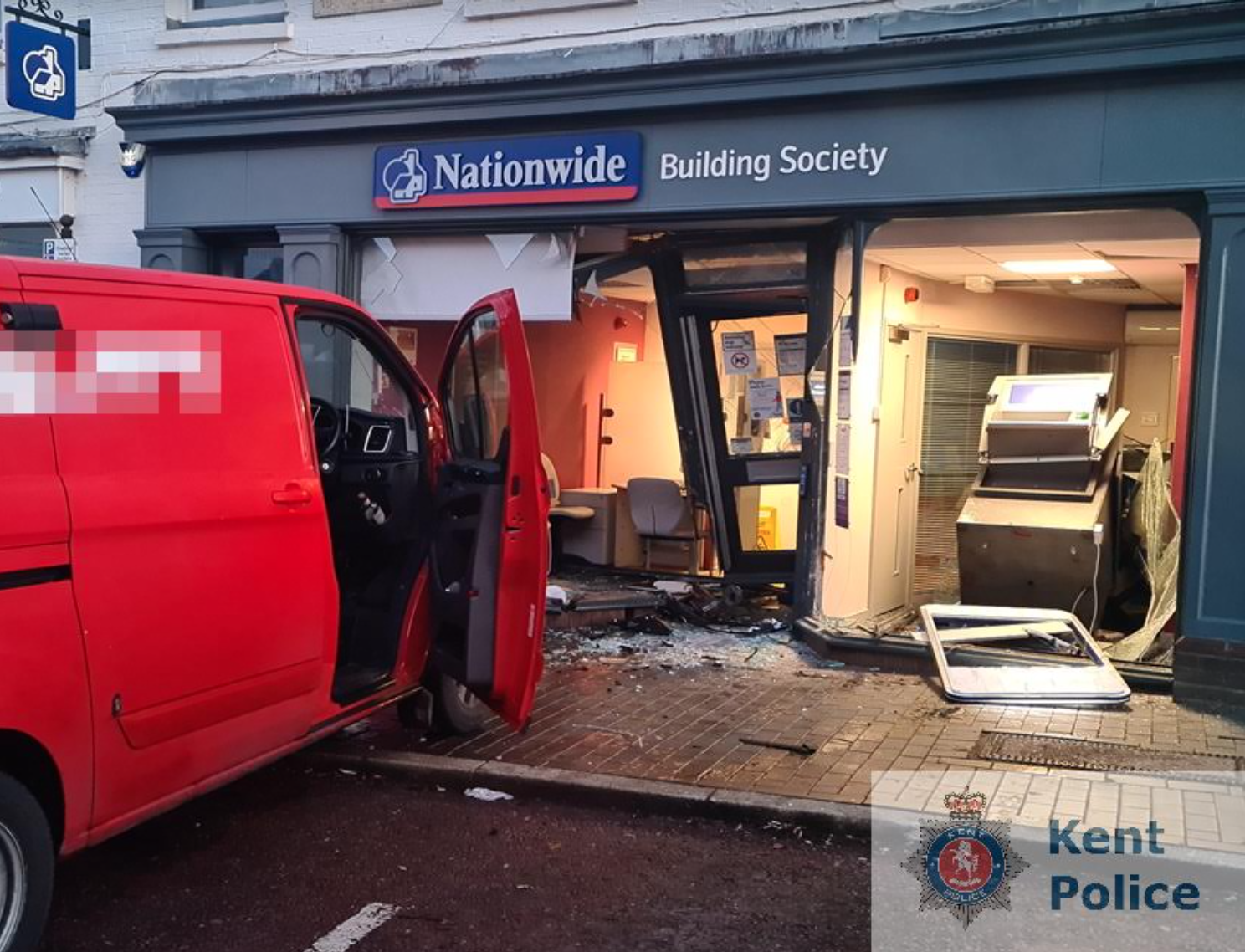 Arrest after botched Kent cash machine robbery | ITV News Meridian