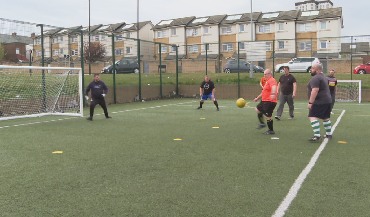 MAN V FAT: The North East football team helping men lose weight | ITV ...