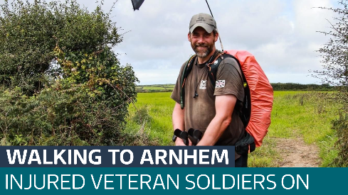 Mark Harding was told he would never walk again after being shot in ...