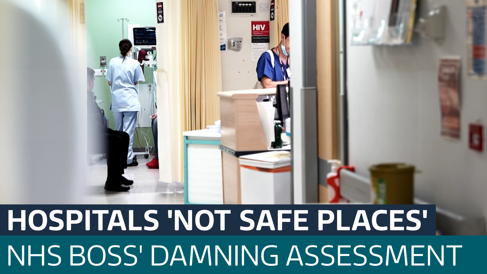 NHS chief executive says patients need to know hospitals 'are not safe ...
