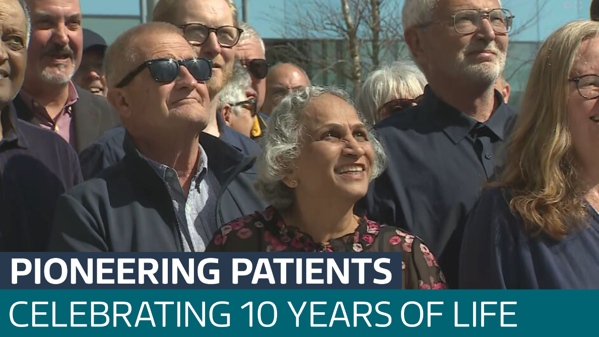 Patients return to Papworth to mark 10 years since world's first non ...