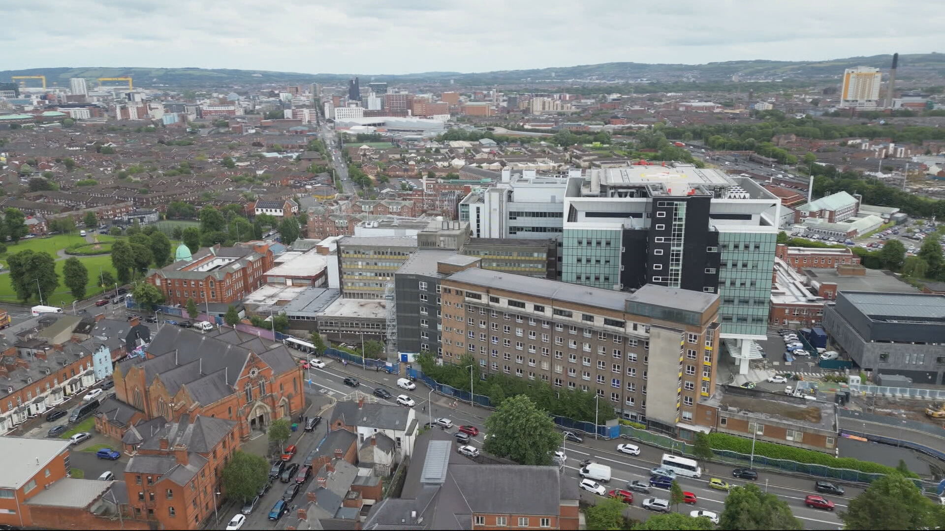 Fire safety inspection finds ‘substantial risk’ at two wards in Belfast ...