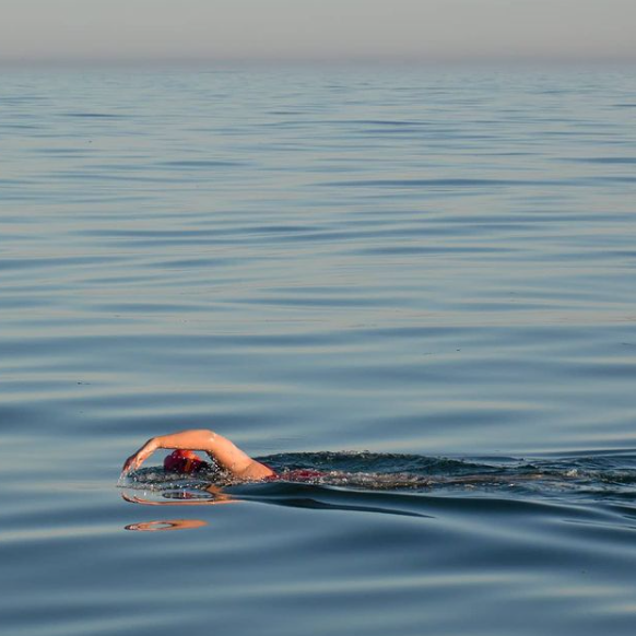 Woman who made history by swimming from Guernsey to France looks ahead ...