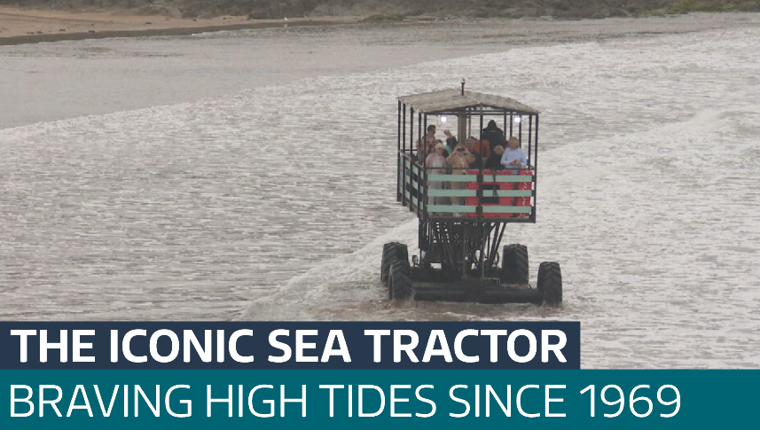Famous sea tractor restored for next 50 years of high tides - Latest ...