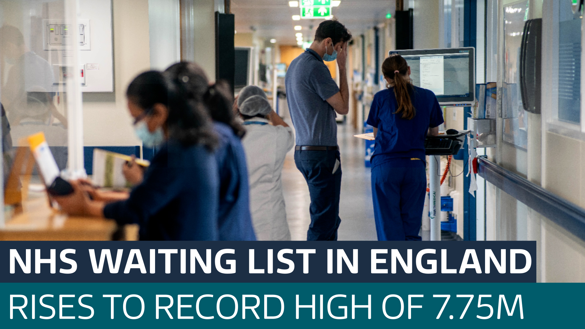 Record 7.75 million people waiting to start NHS treatment in England ...