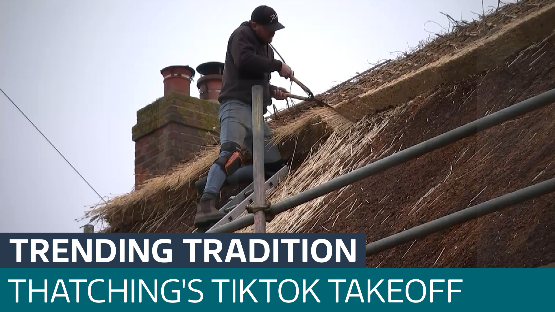 How the ancient art of thatching became a surprise TikTok hit - Latest ...