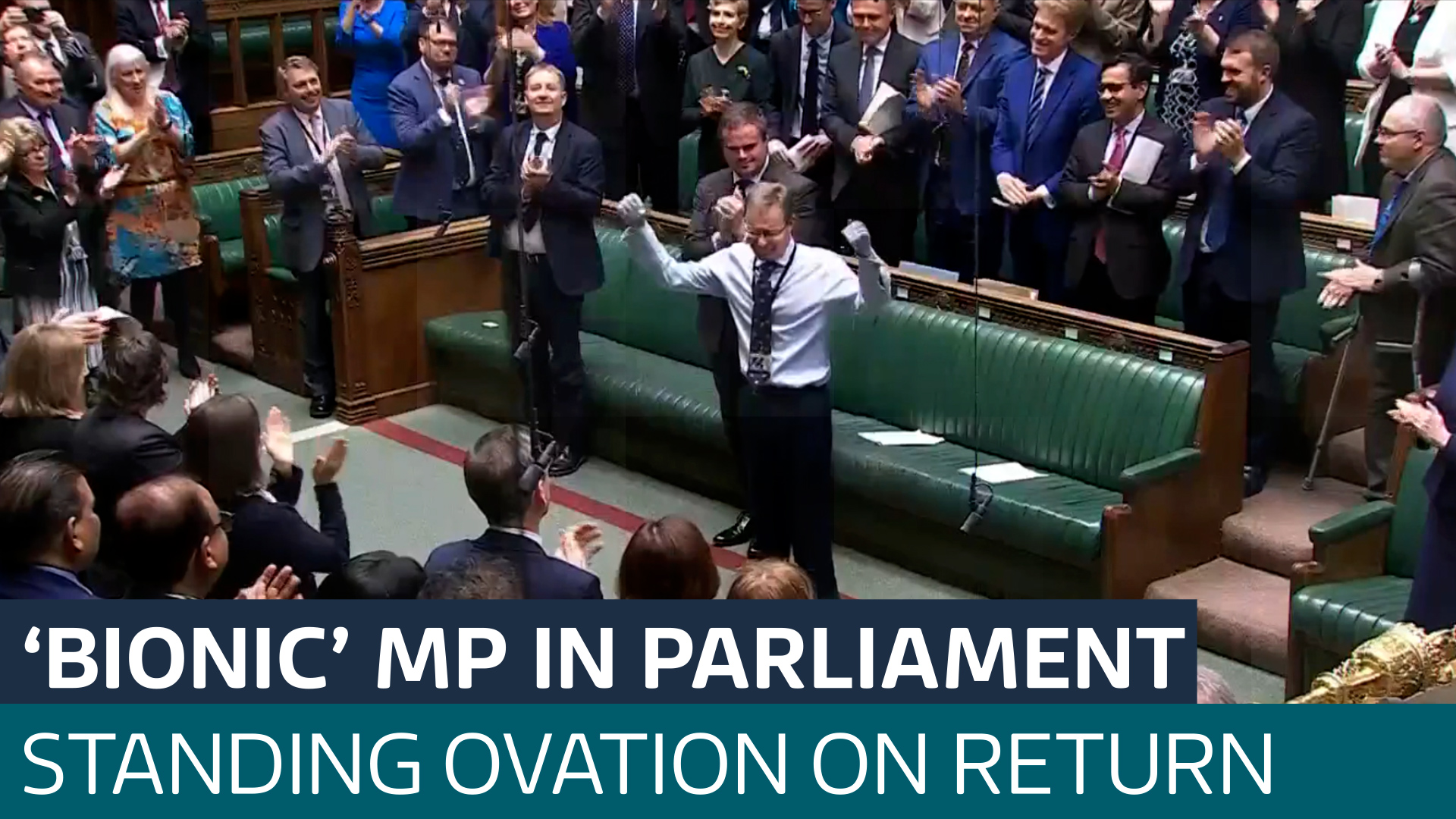 MP Craig Mackinlay returns to Parliament after Sepsis limb amputation ...