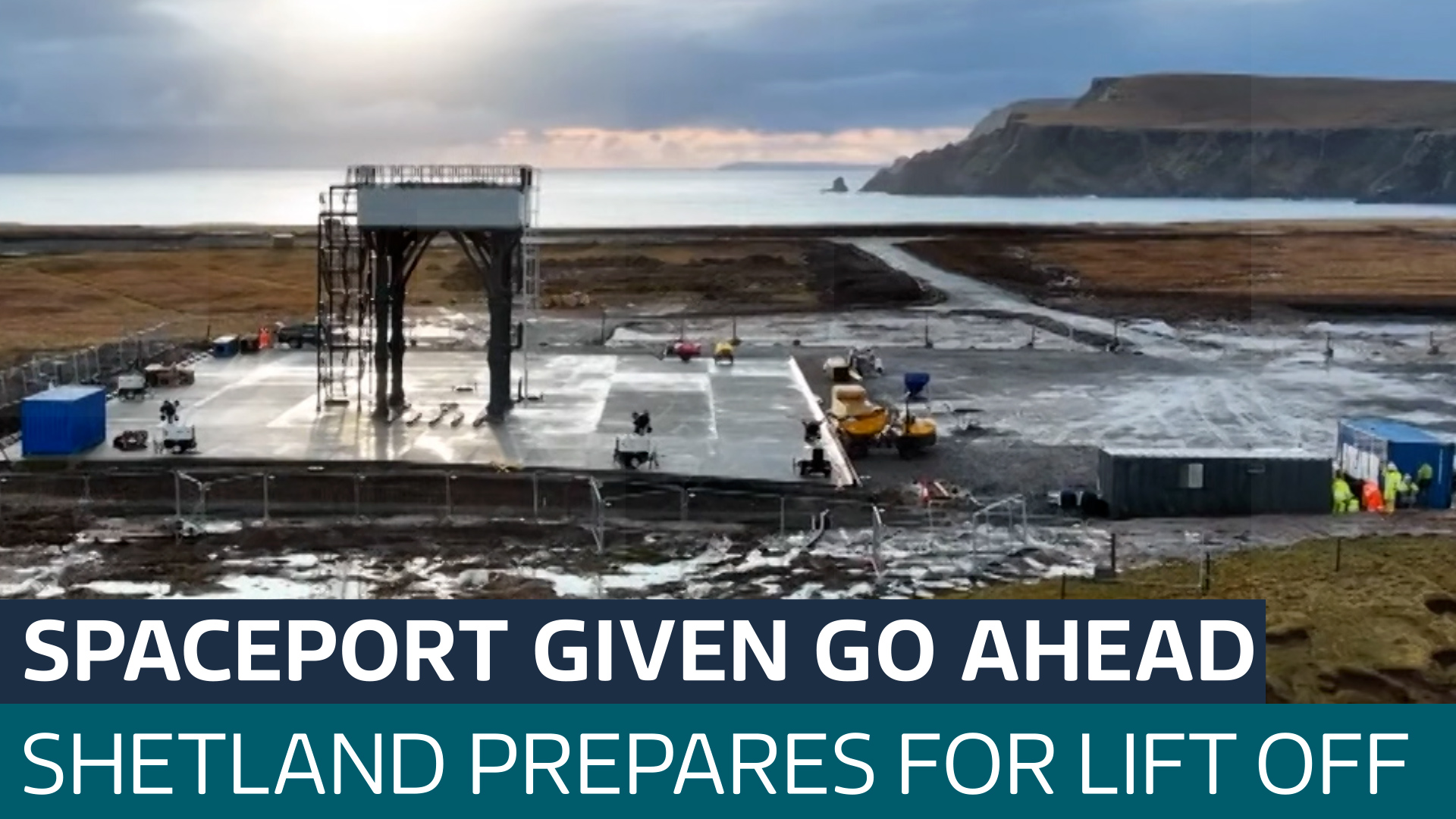 Shetland Islands site becomes UK's first spaceport for vertical rocket ...