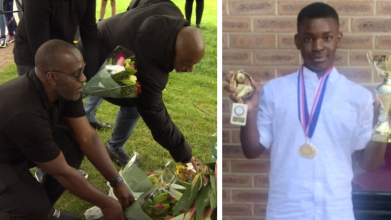 Hundreds gather to pay tribute to schoolboy Samuel Akwasi following ...