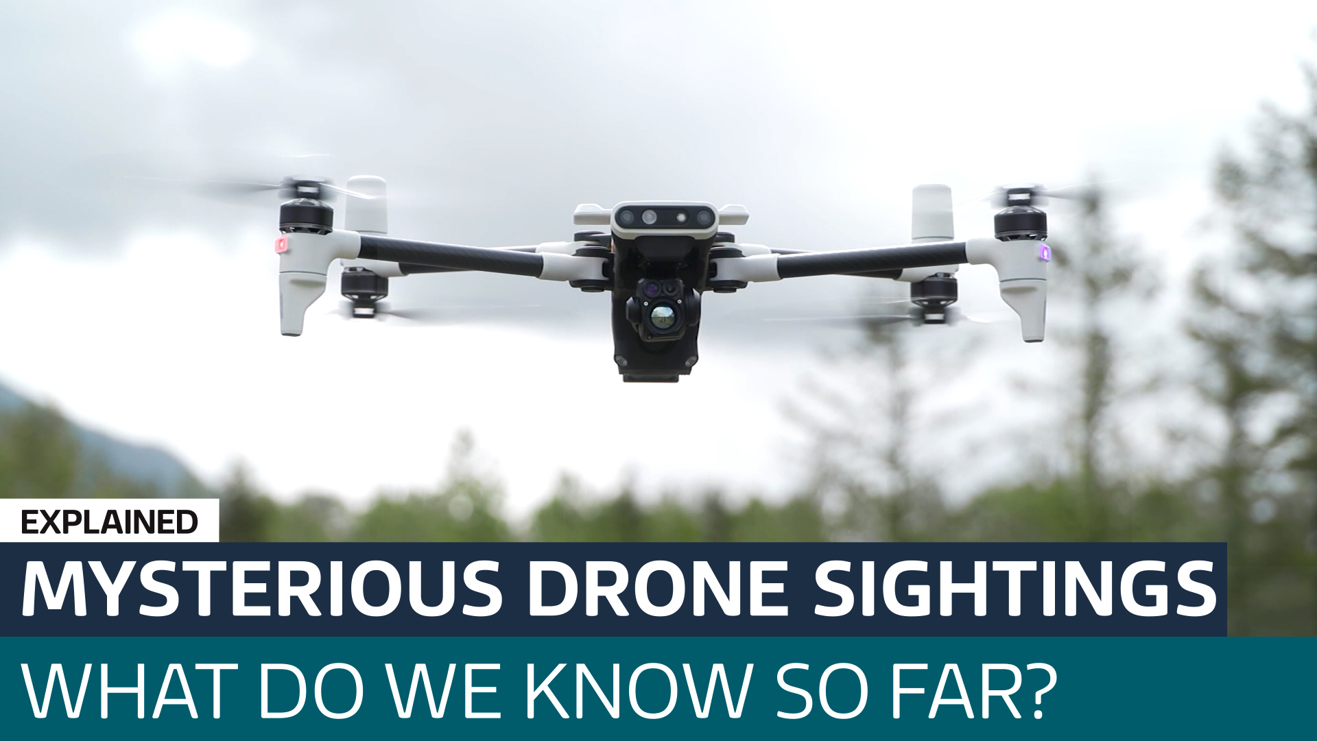 Mysterious drones spotted flying over parts of the U.S - but why ...