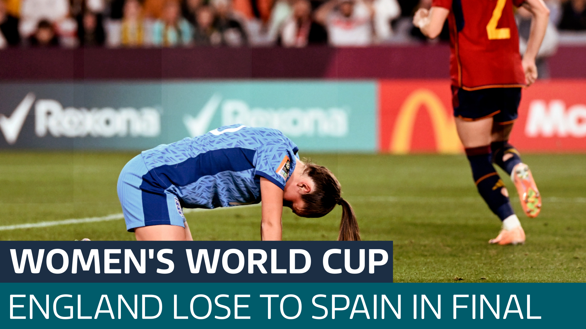 Heartbreak for England as they lose 1-0 to Spain in World Cup final ...