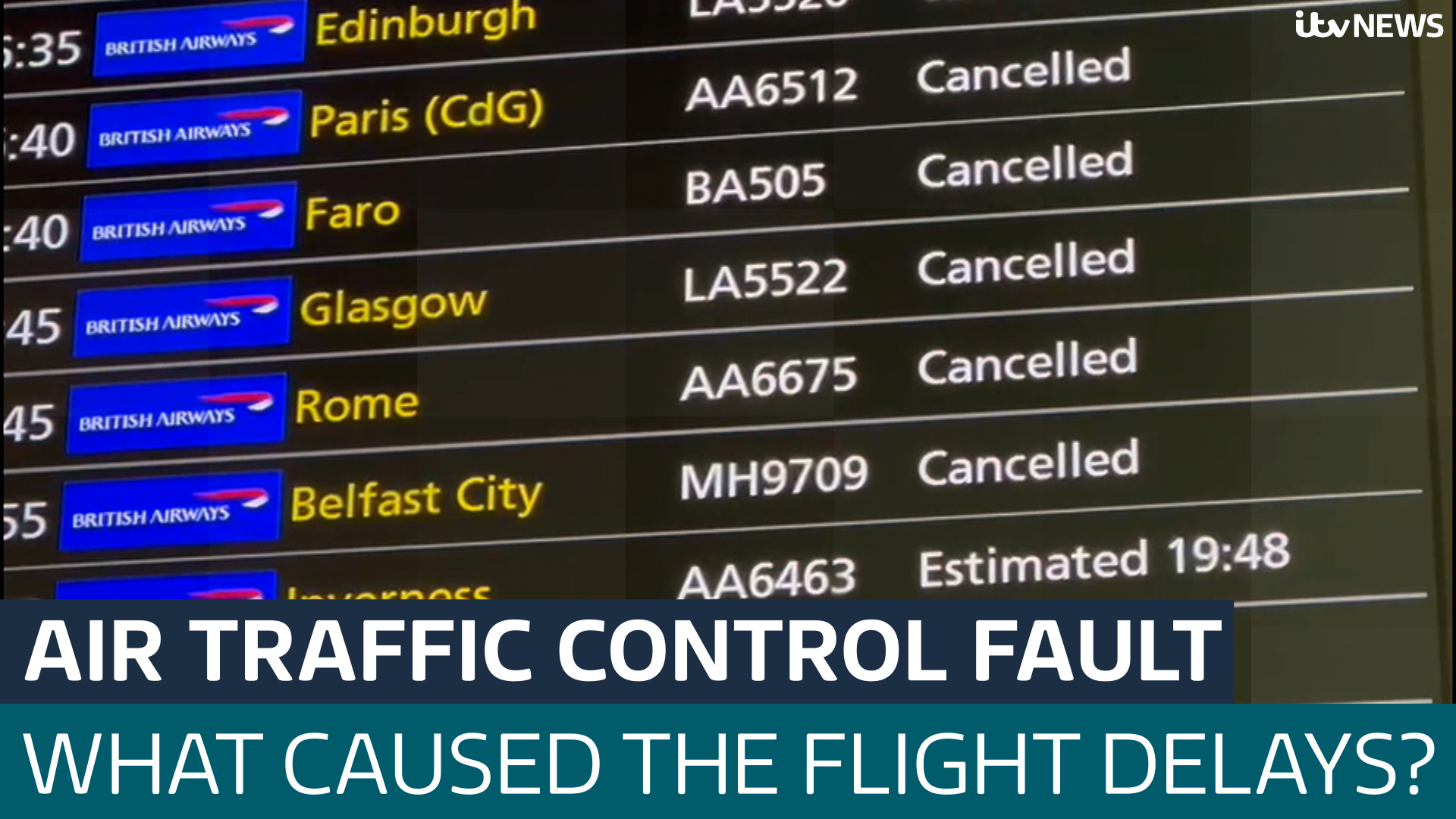Air traffic error was a 'one in fifteen million' occurrence, boss of ...