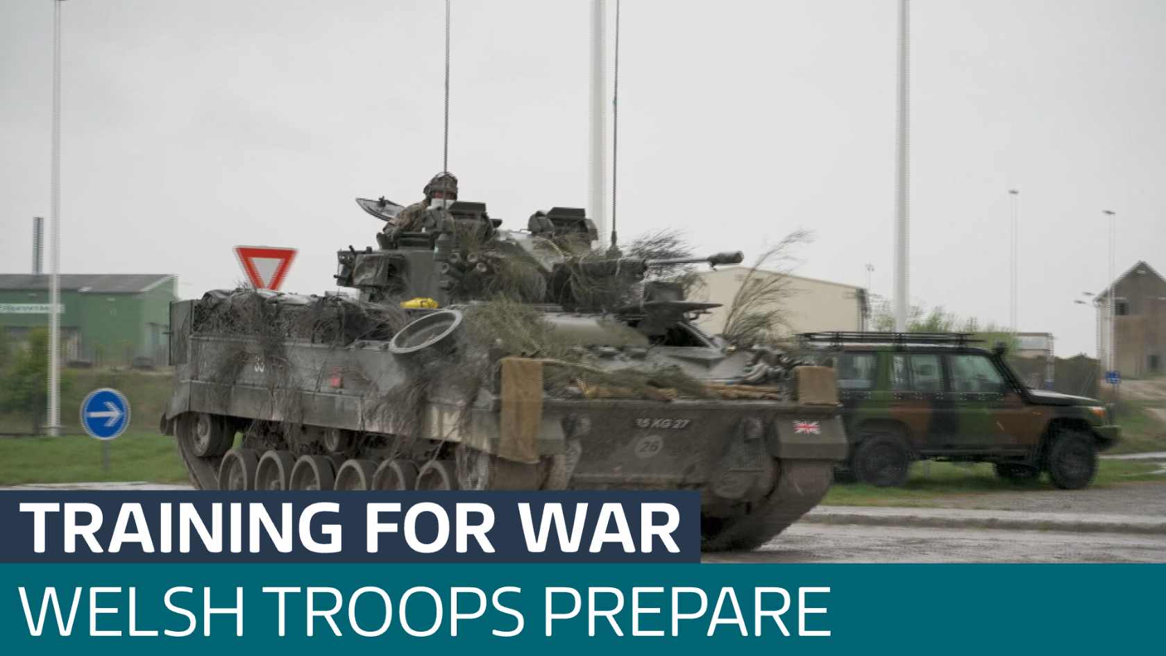48 hours abroad with the Royal Welsh as Army troops prepare for war ...
