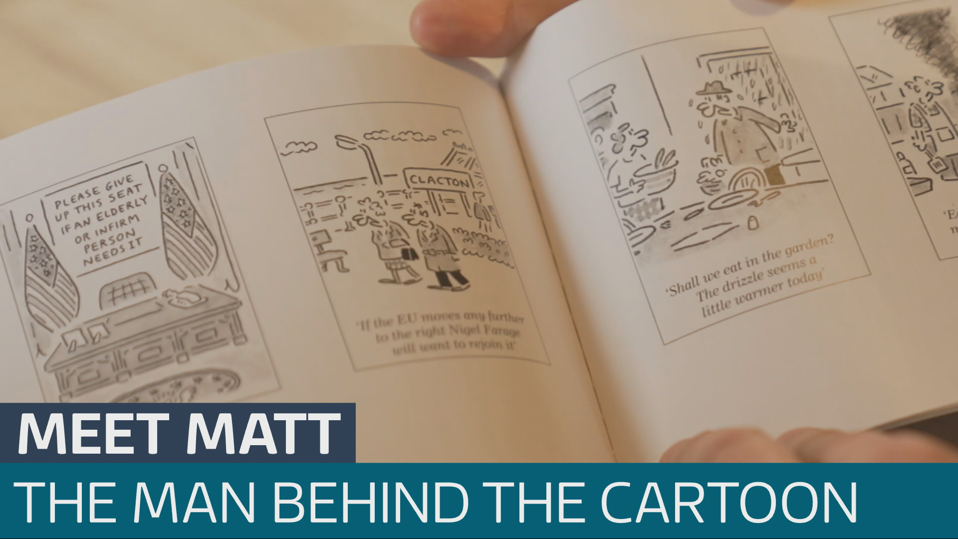 At home with Fleet Street's most famous cartoonist - Latest From ITV News