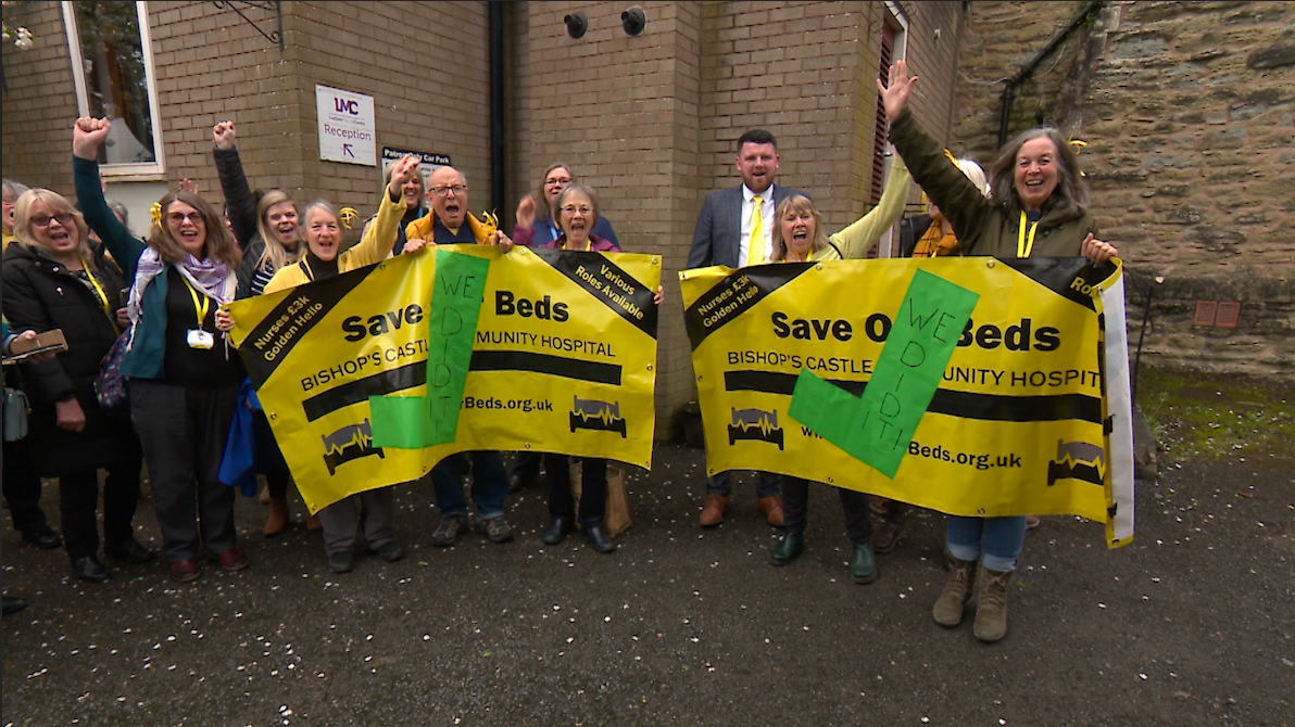 Campaigners win their fight to reopen Community Hospital in Shropshire ...