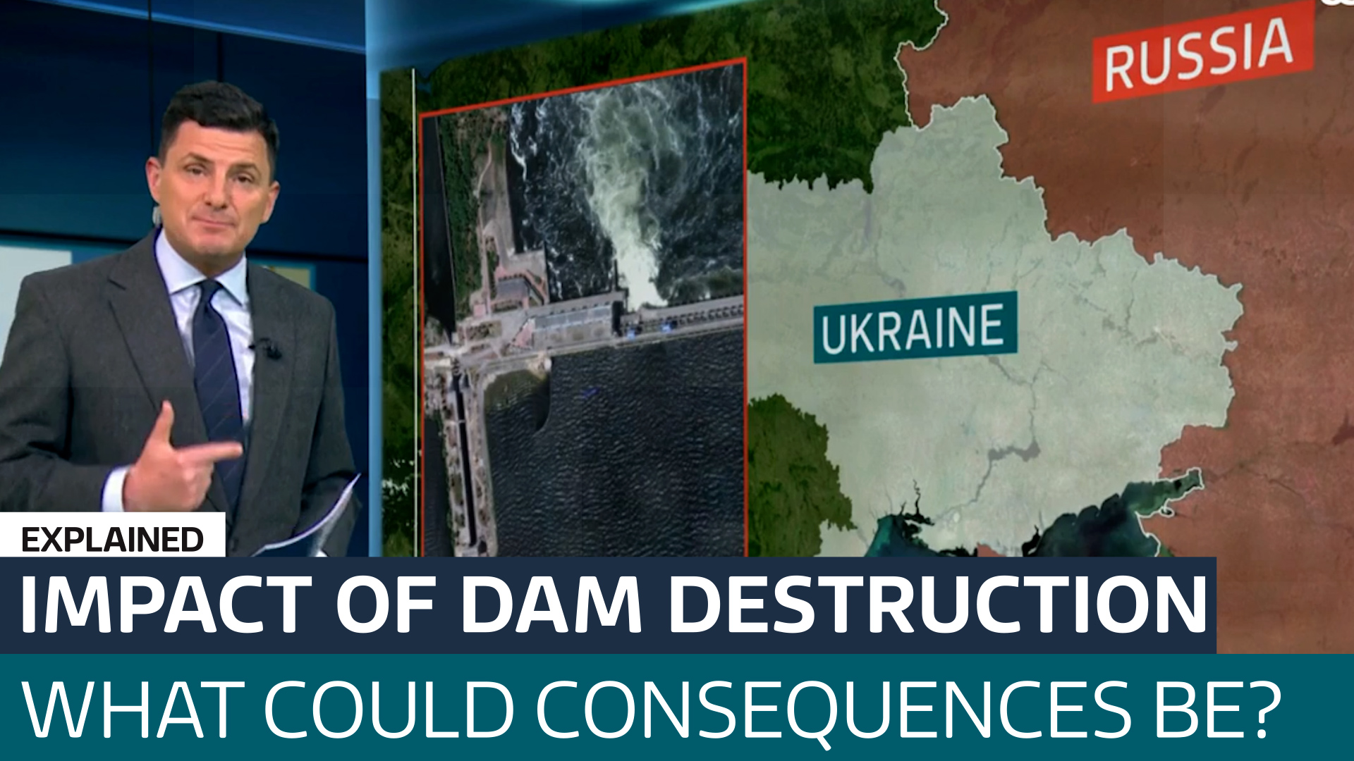 What could the consequences be of the Ukraine dam attack? - Latest From ...