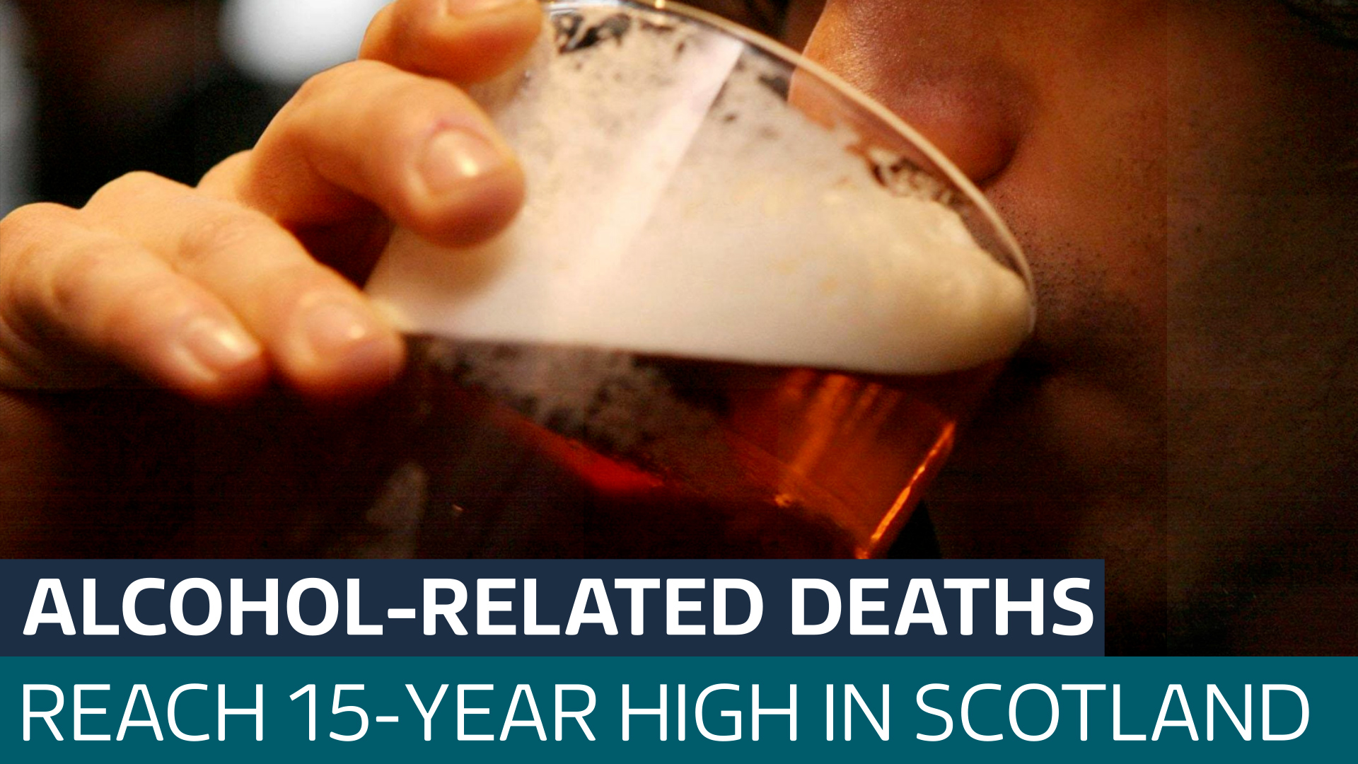 Deaths caused by alcohol reach highest rate in Scotland since 2008 ...