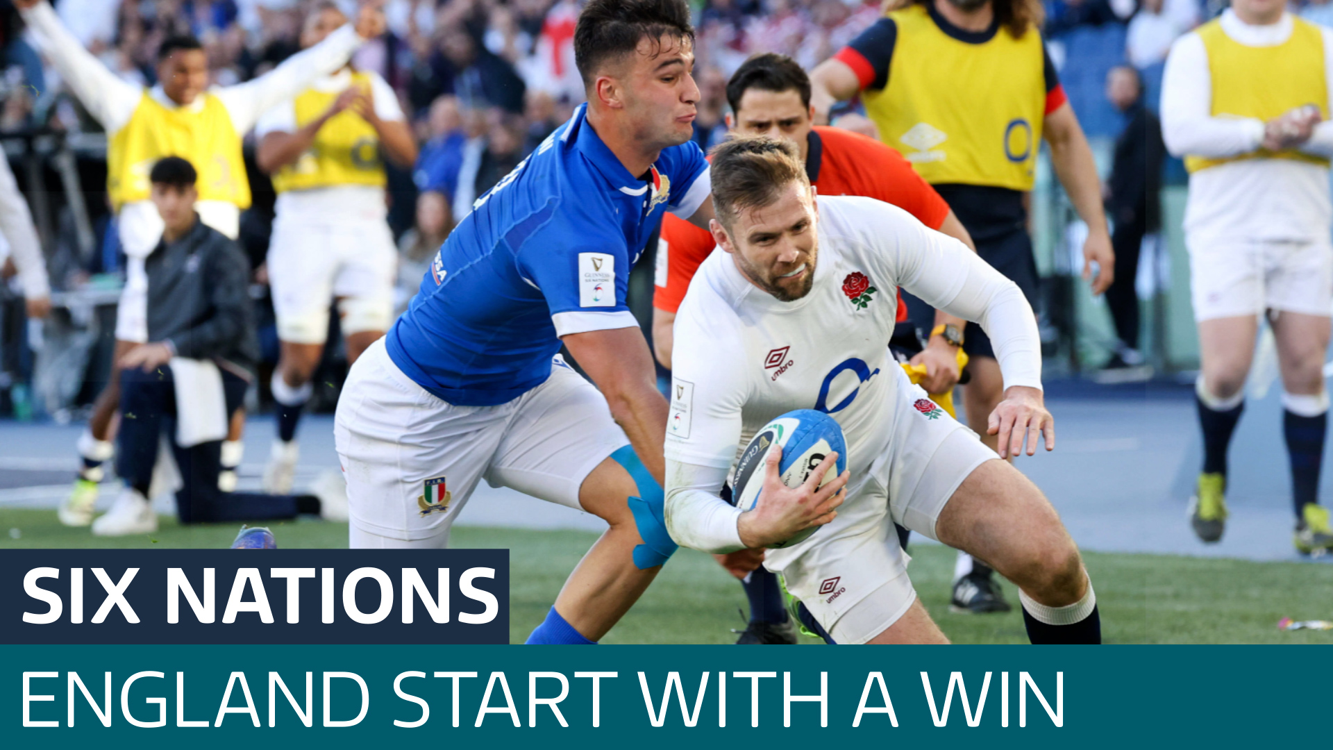 England claim narrow victory despite tough Italian resistance - Latest ...