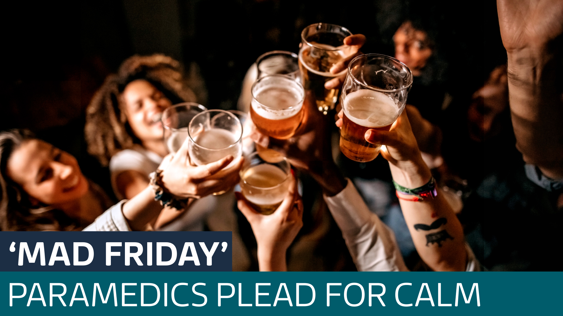 Paramedics plead for calm on 'Mad Friday' - Latest From ITV News